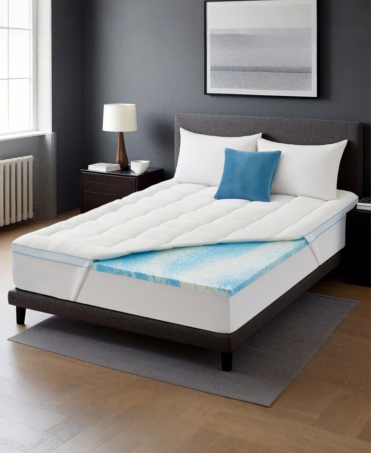 Click here for Unikome Ultra Soft Memory Foam Mattress Down Alter... prices