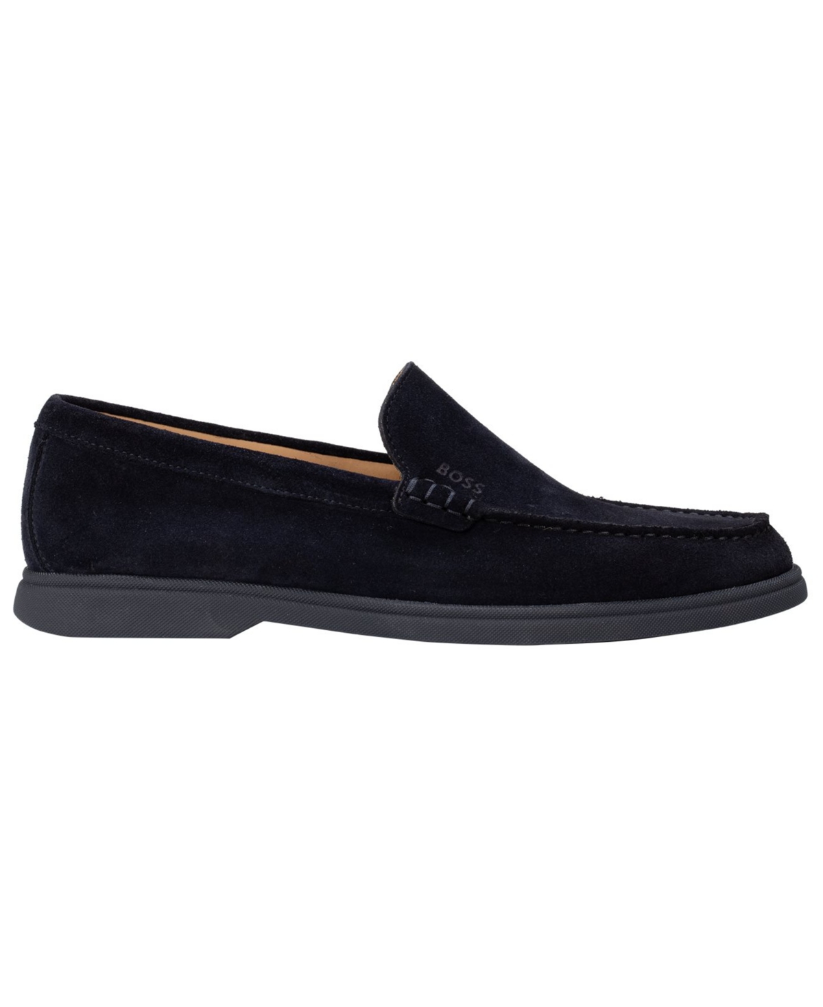 Click here for Boss Mens Sienne Slip-On Loafers - Dark Blue prices
