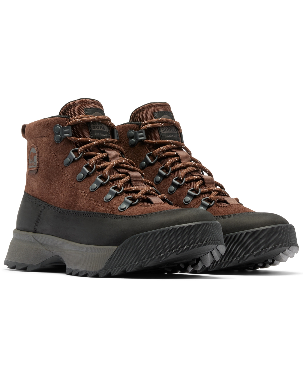 Click here for Sorel Mens Scout 87 Pro Plus Round Toe Shoes - Bro... prices