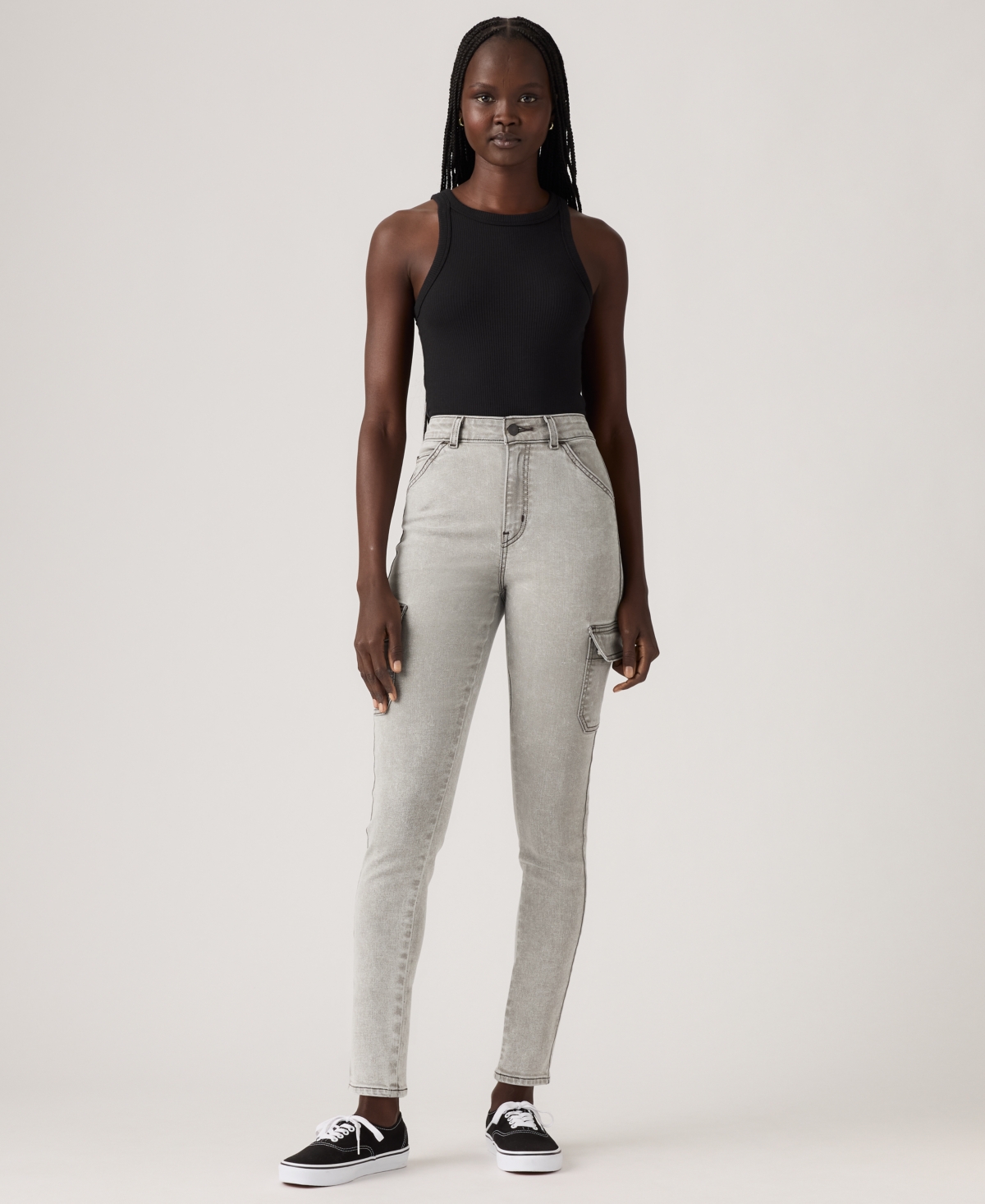 Click here for Levis Womens 721 High-Rise Stretch Skinny Jeans -... prices