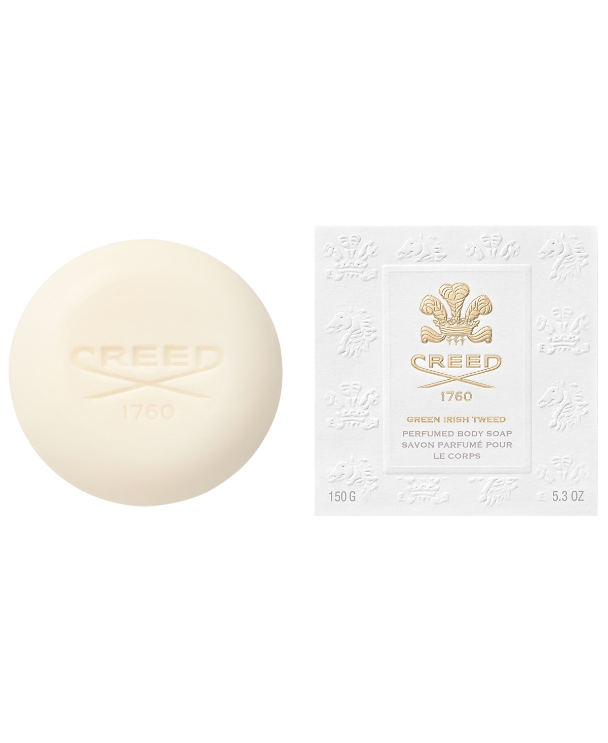 Click here for Creed Green Irish Tweed Perfumed Soap  5.2 oz. prices