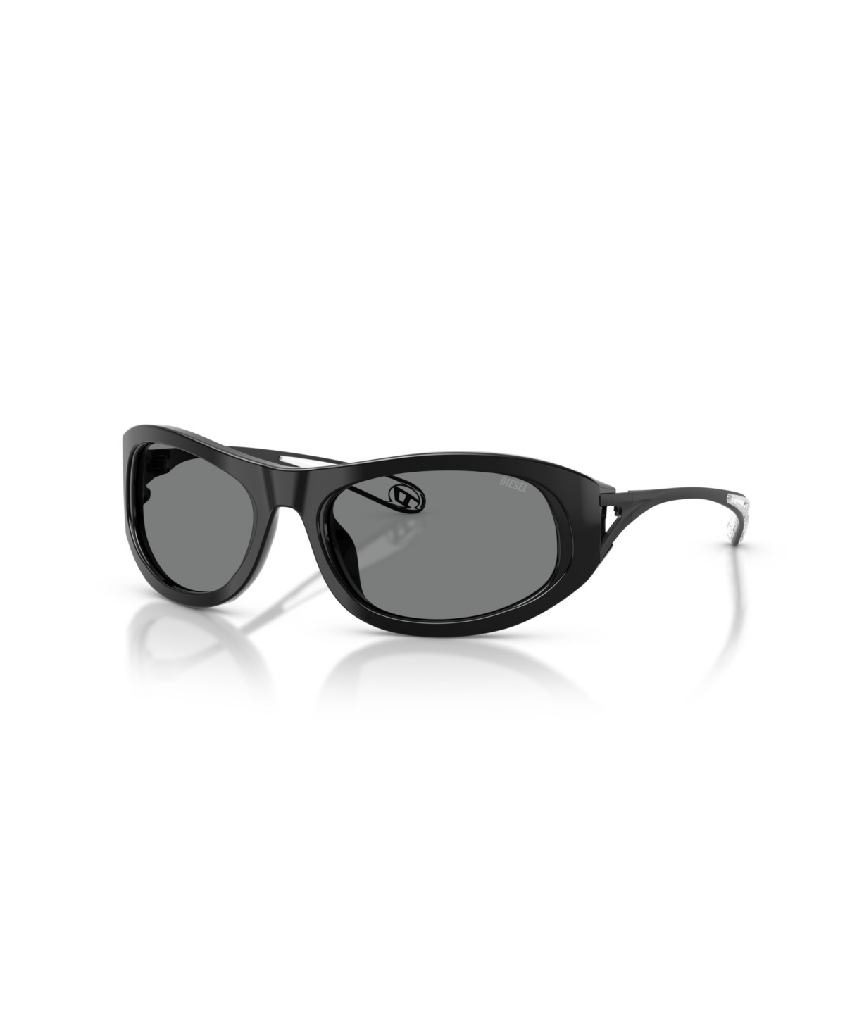 Click here for Diesel Unisex Cat Eye Sunglasses  DL2007U - Black prices
