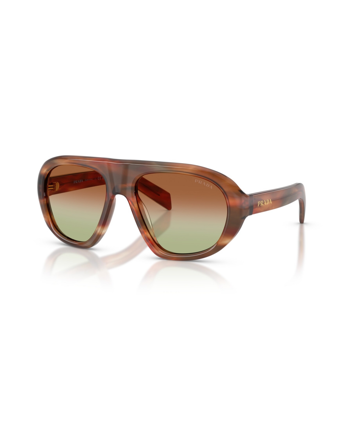 Click here for Prada Womens Geometric Sunglasses  Pr C05S - Strip... prices