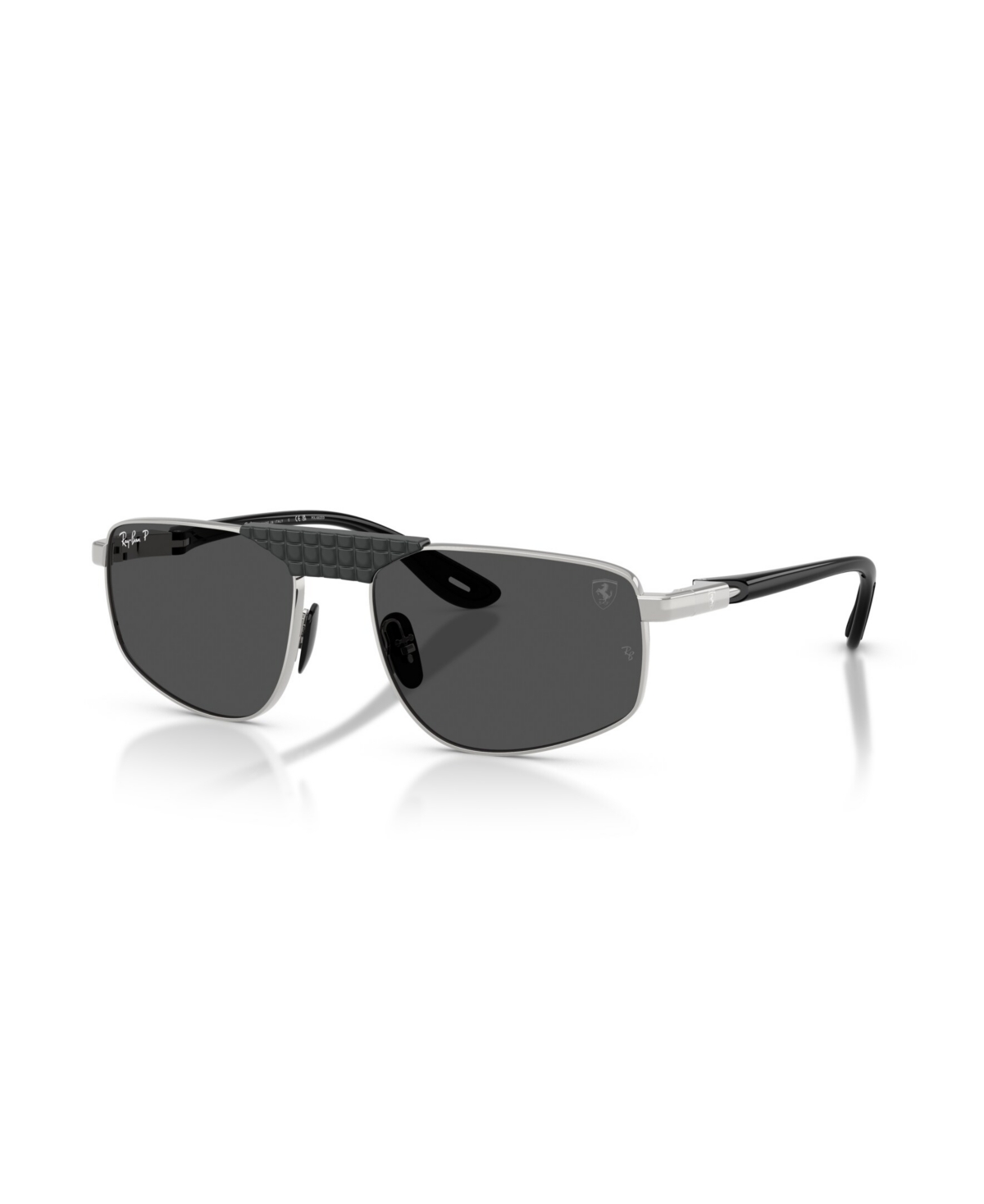 Click here for Ray-Ban Unisex Polarized Sunglasses  RB3776M - Sil... prices