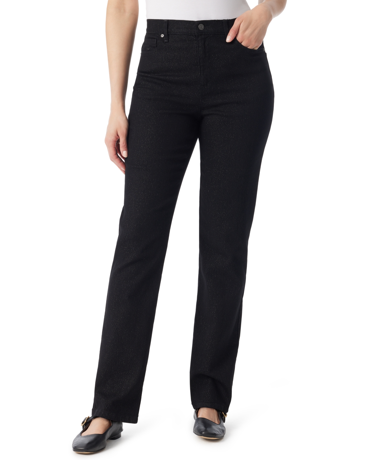 Click here for Gloria Vanderbilt Womens Amanda High Rise Straight... prices