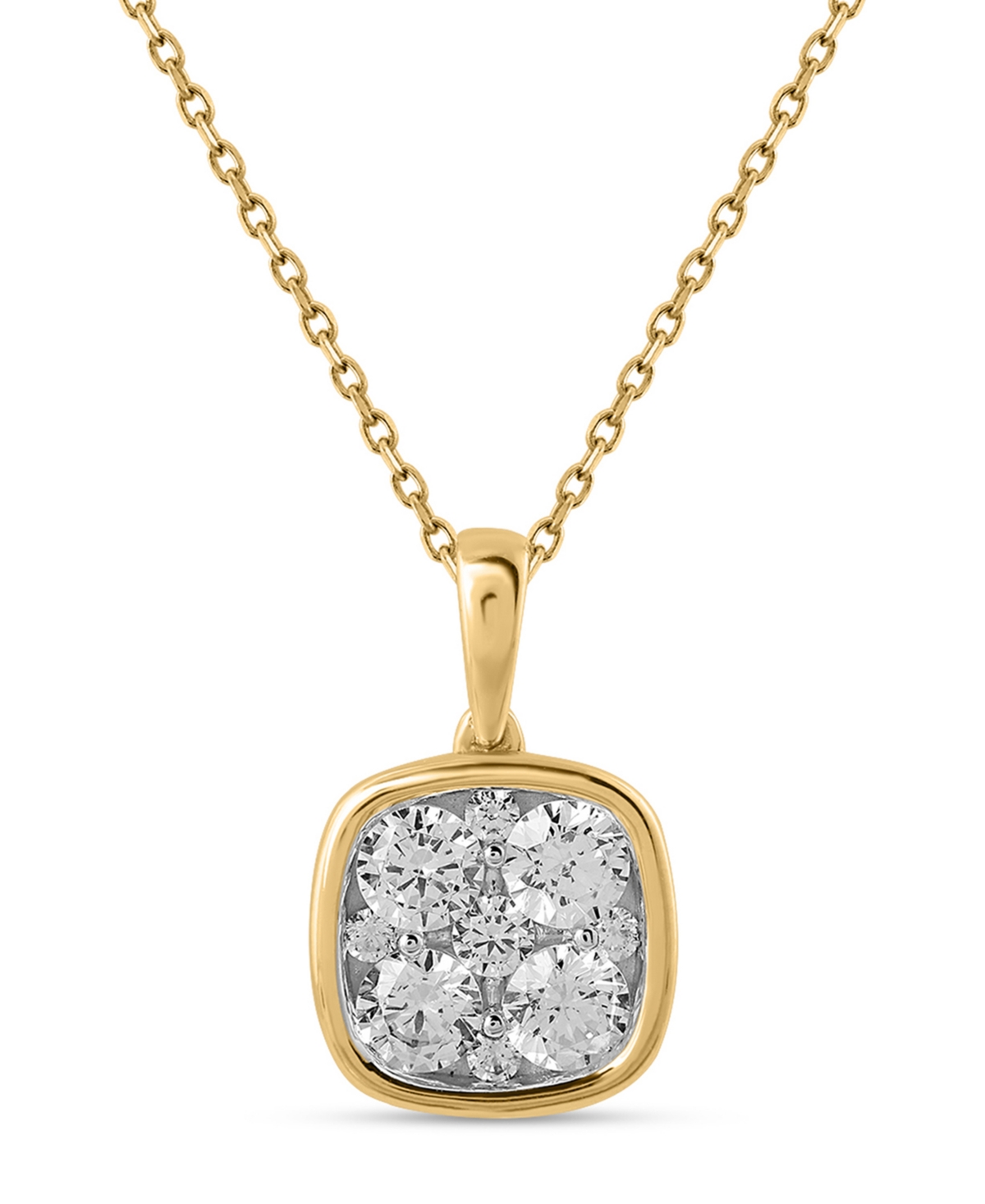 Click here for Macys Diamond Pendant Necklace (1 ct. t.w.) in 14K... prices