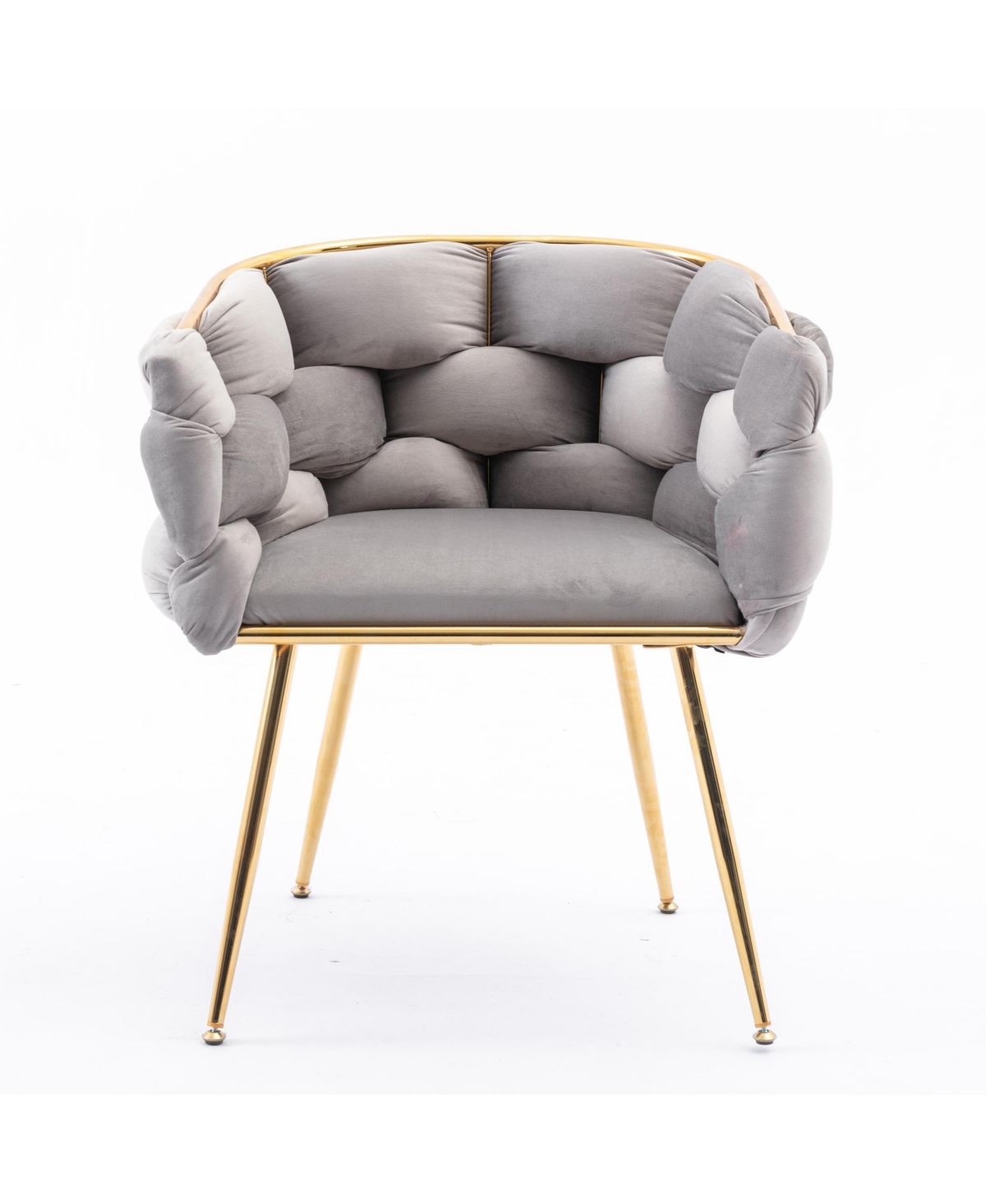 Click here for Jujabu Velvet Single Sofa Chair - Grey prices