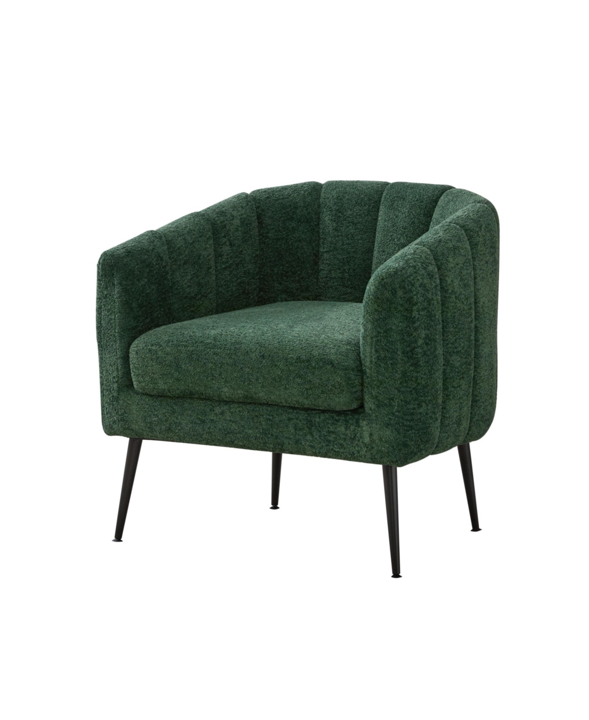 Click here for Jujabu 29.9 Modern Upholstered Chair with Metal Le... prices