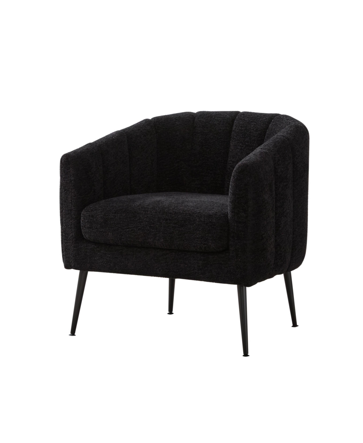 Click here for Jujabu 29.9 Modern Upholstered Chair with Metal Le... prices