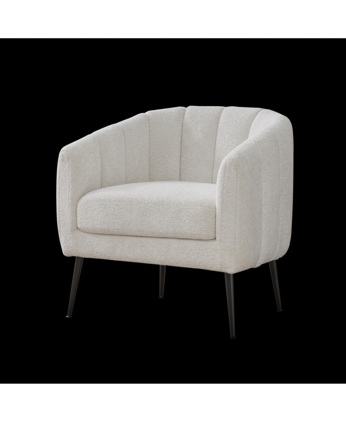 Click here for Jujabu 29.9 Modern Upholstered Chair with Metal Le... prices