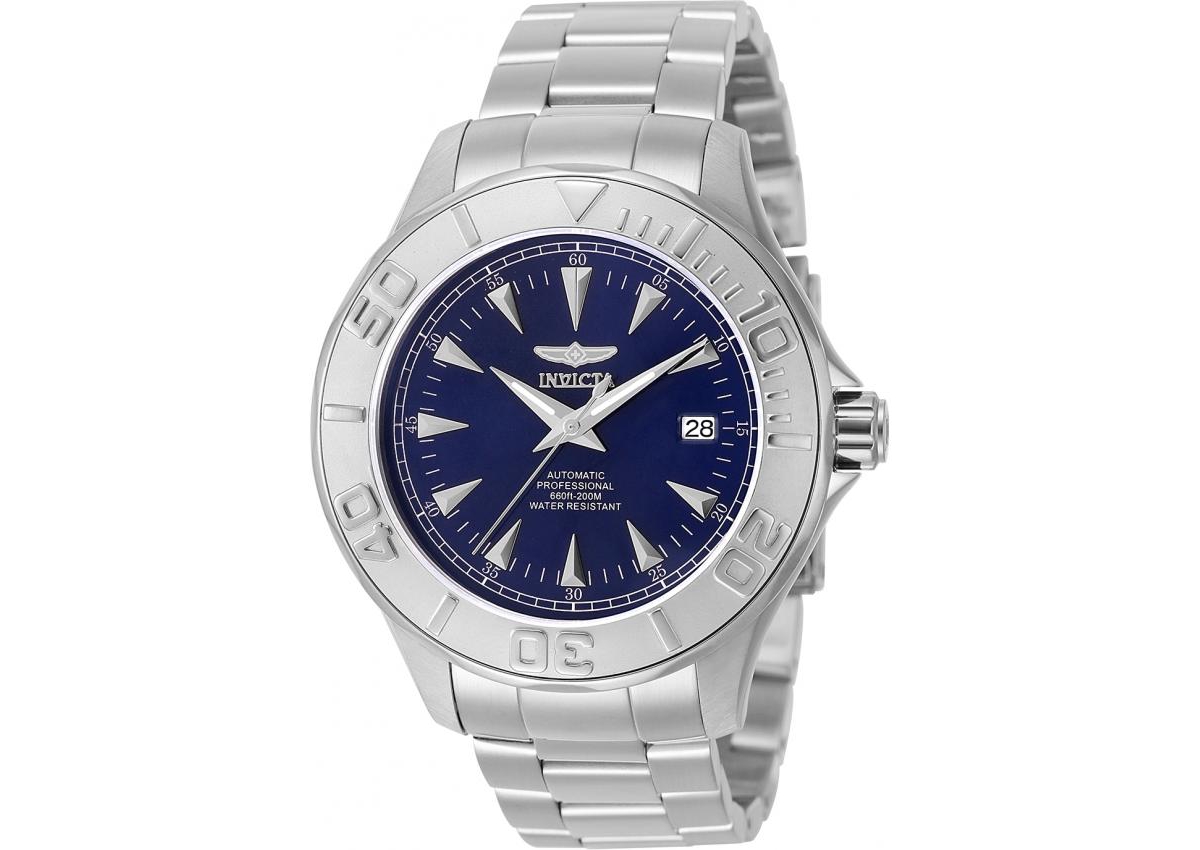 Click here for Invicta Mens 7035 Signature Automatic 3 Hand Blue... prices