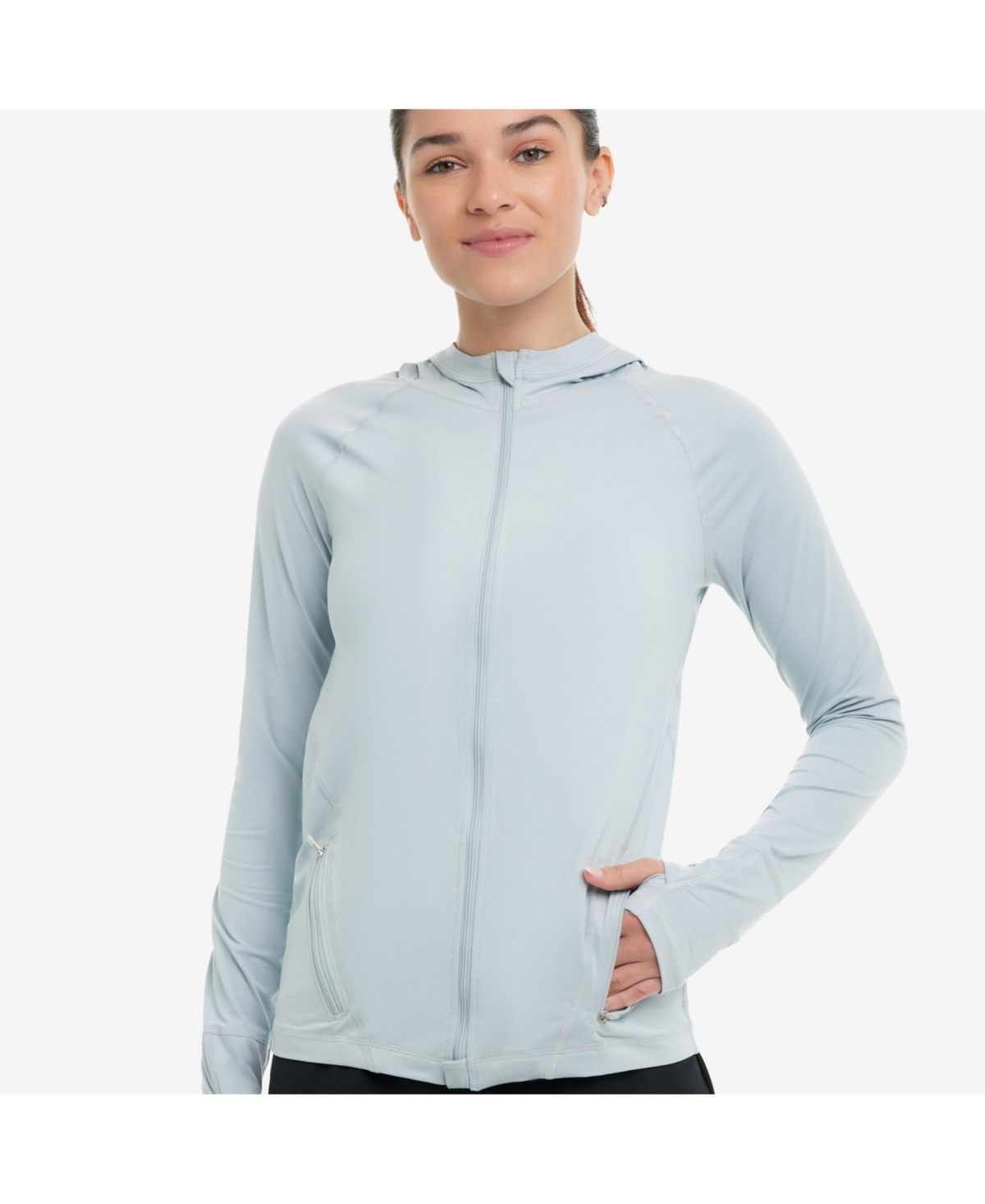 Click here for BloqUV Womens Upf 50+ Sun Protective Full Zip Hood... prices