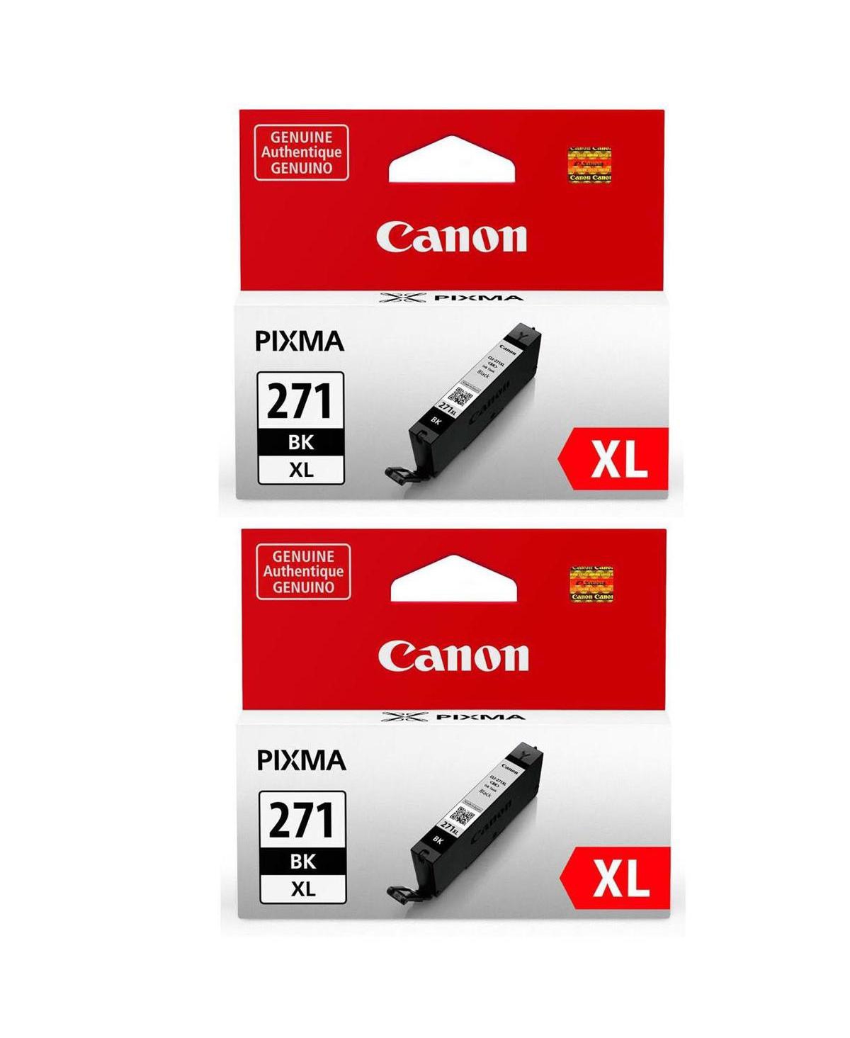 Click here for Canon 2 Pack Cli-271 Xl Black Ink Tank for Select... prices
