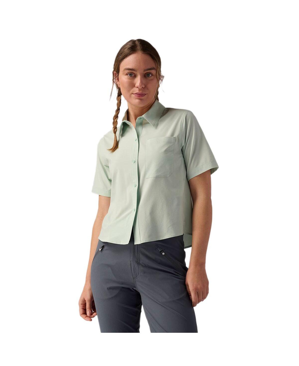Click here for Backcountry Womens Slickrock Short-Sleeve Button-U... prices