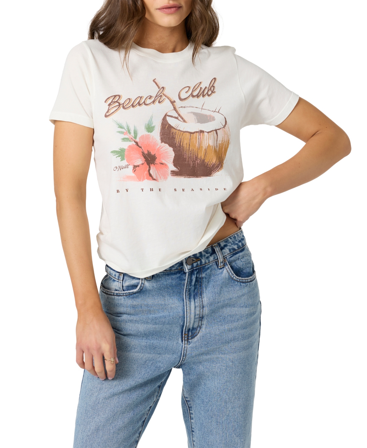 Click here for ONeill Womens Coconut Seaside Short Sleeves T-Shir... prices