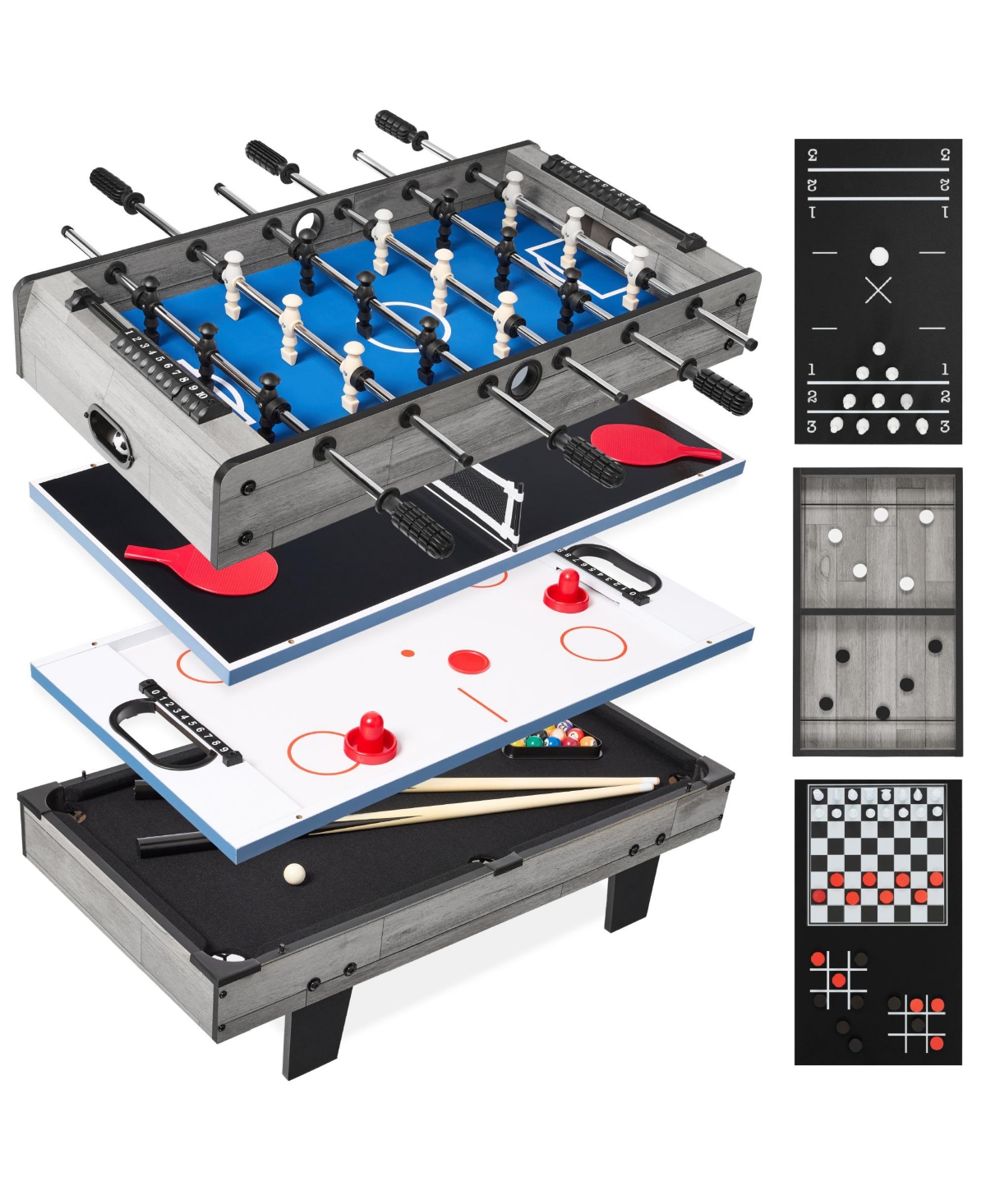 Click here for Best Choice Products 11-in-1 Kids Combo Game Set w... prices