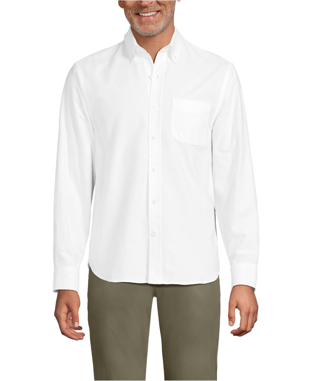 Click here for Lands End Mens Long Sleeve Sail Rigger Oxford Shir... prices