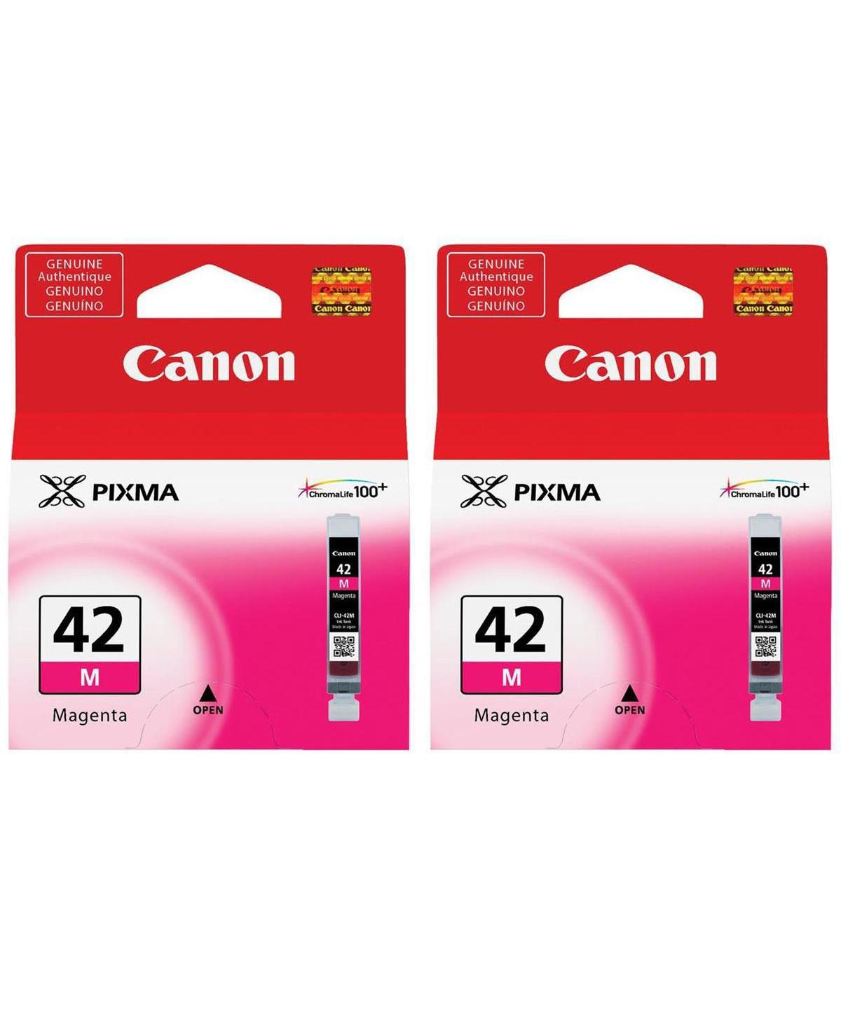 Click here for Canon Cli-42 Magenta Ink Cartridge  2-Pack - Magen... prices