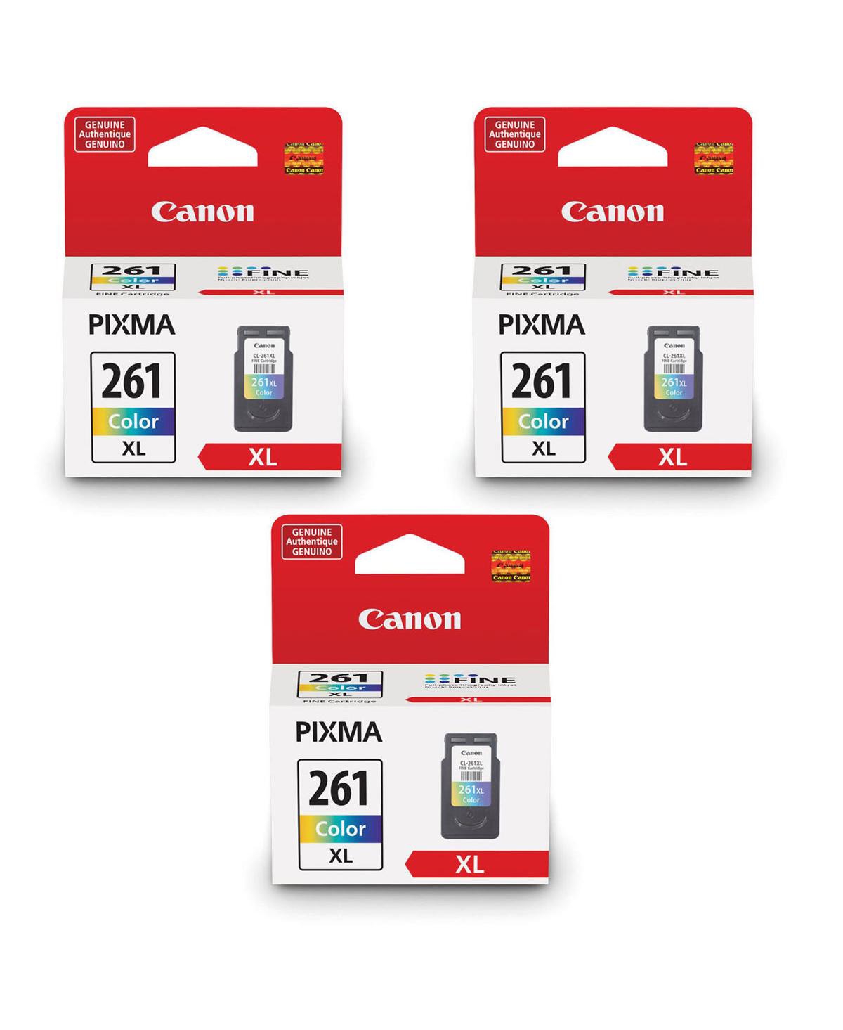 Click here for Canon 3 Pack Cl-261XL Color Ink Cartridge for Pixm... prices