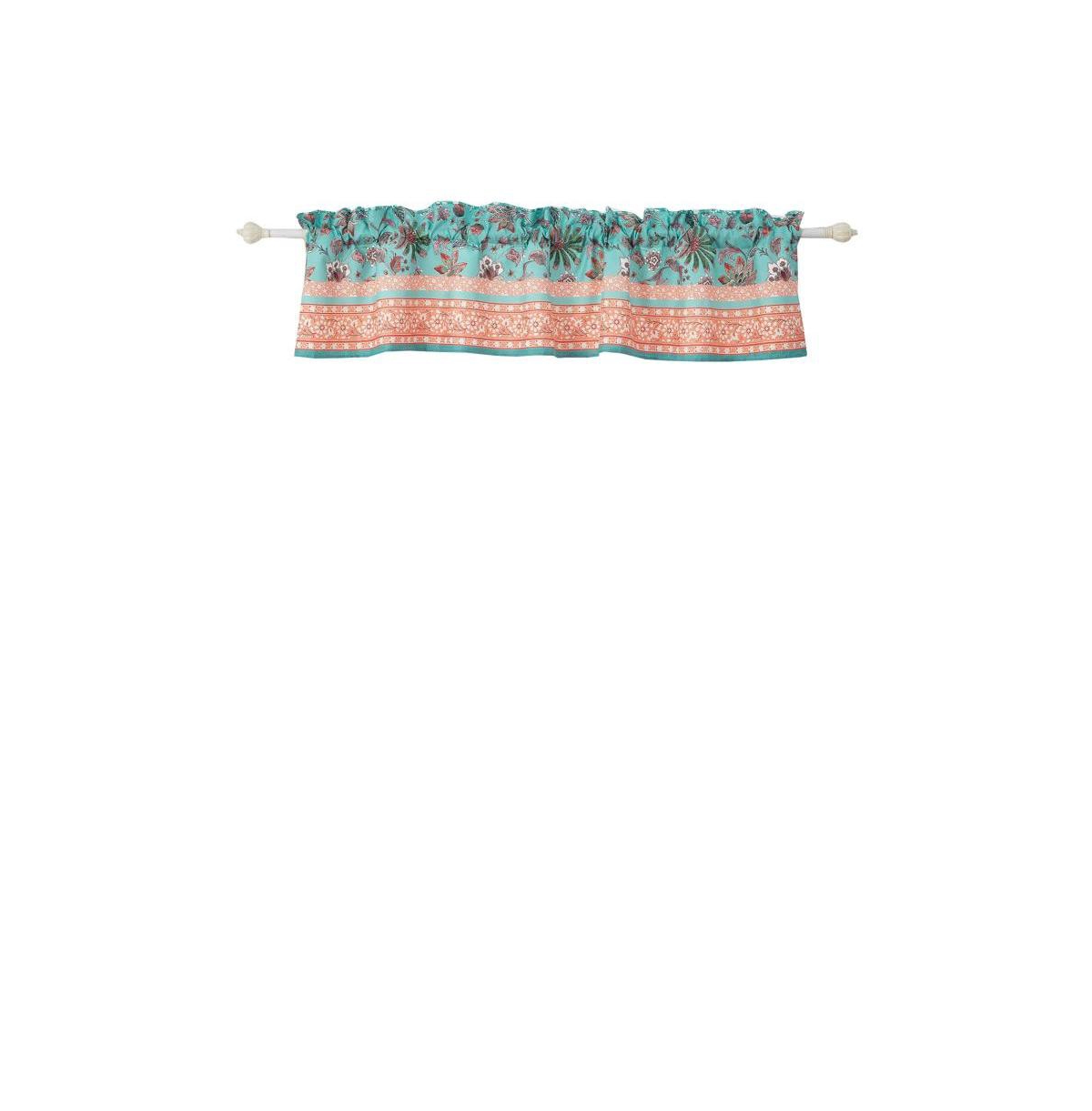 Click here for Barefoot Bungalow Audrey Window Valance Turquoise... prices