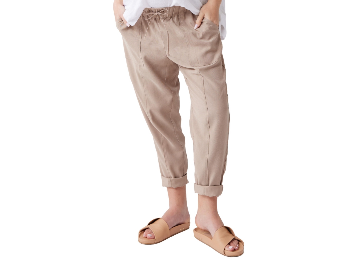 Click here for Ingrid + Isabel Womens Maternity Drapey Ankle Pant... prices