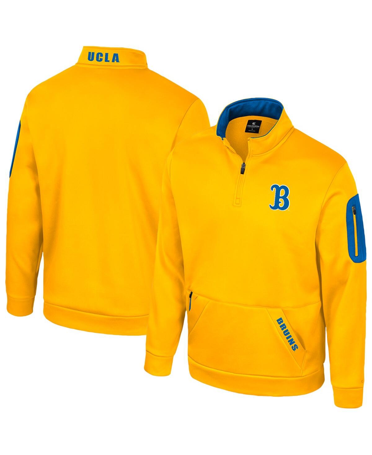 Click here for Colosseum Mens Gold Ucla Bruins Mainframe Quarter-... prices