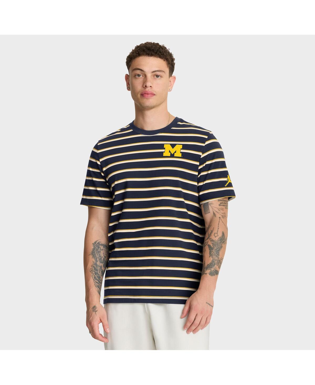 Click here for Jordan Mens Navy Michigan Wolverines Athletic Prep... prices