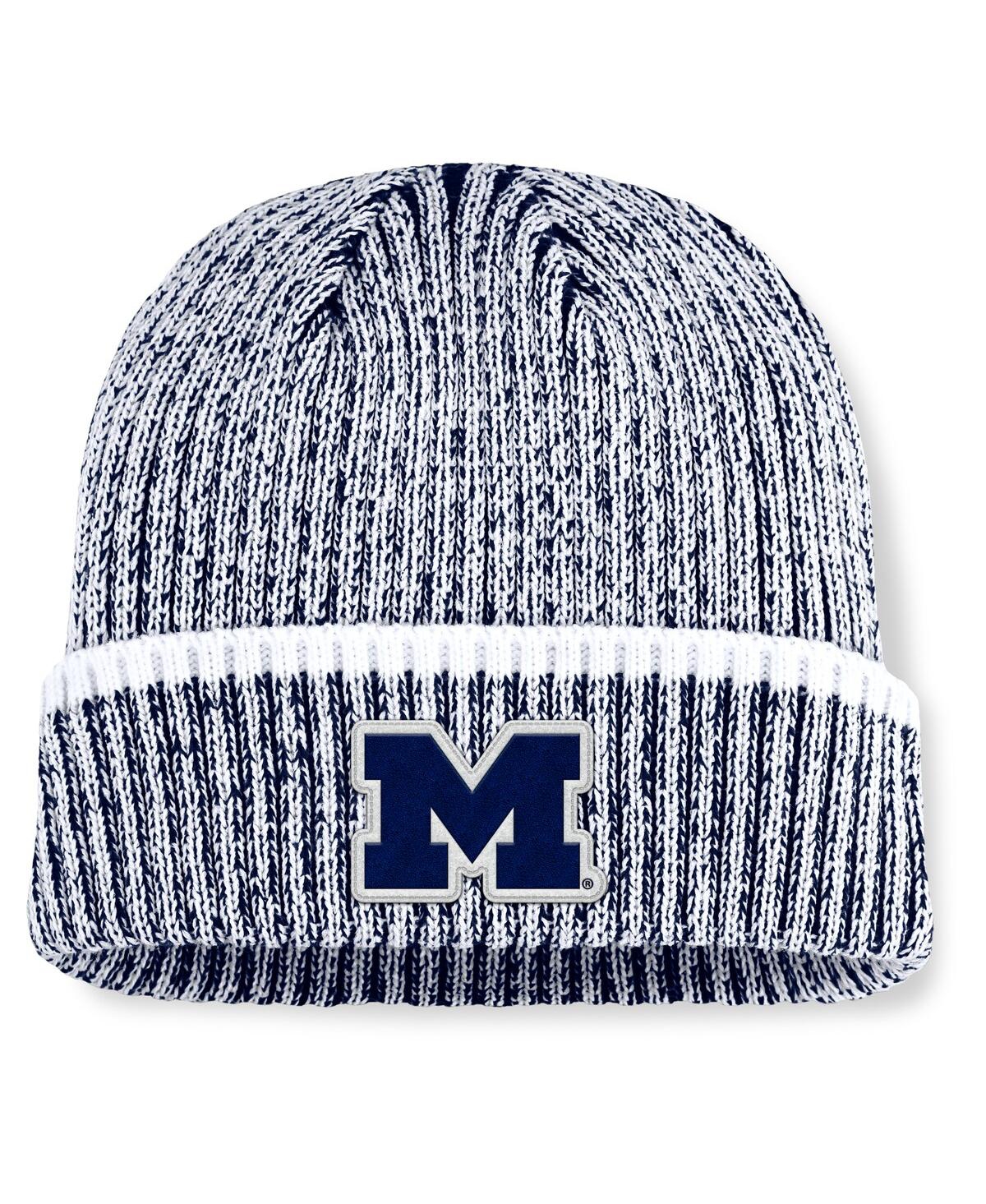 Click here for Fanatics Mens Navy/White Michigan Wolverines Haze... prices