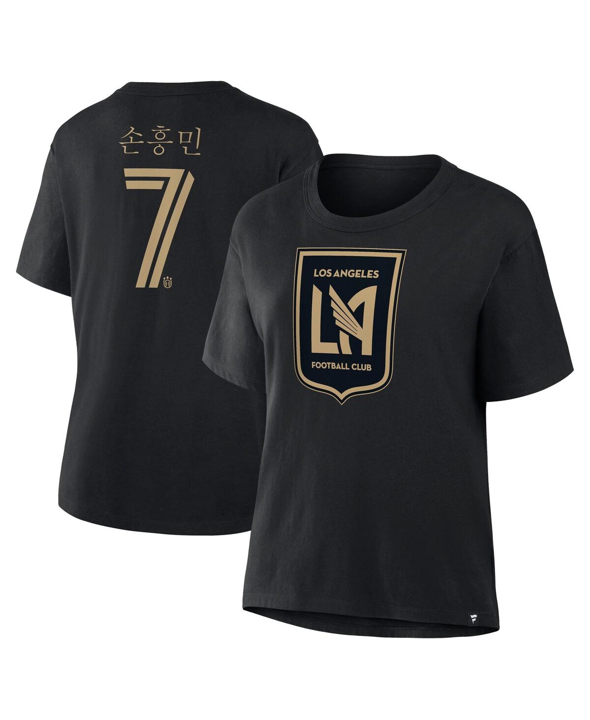 Click here for Fanatics Womens Son Heung-Min Black Lafc Hangul Na... prices