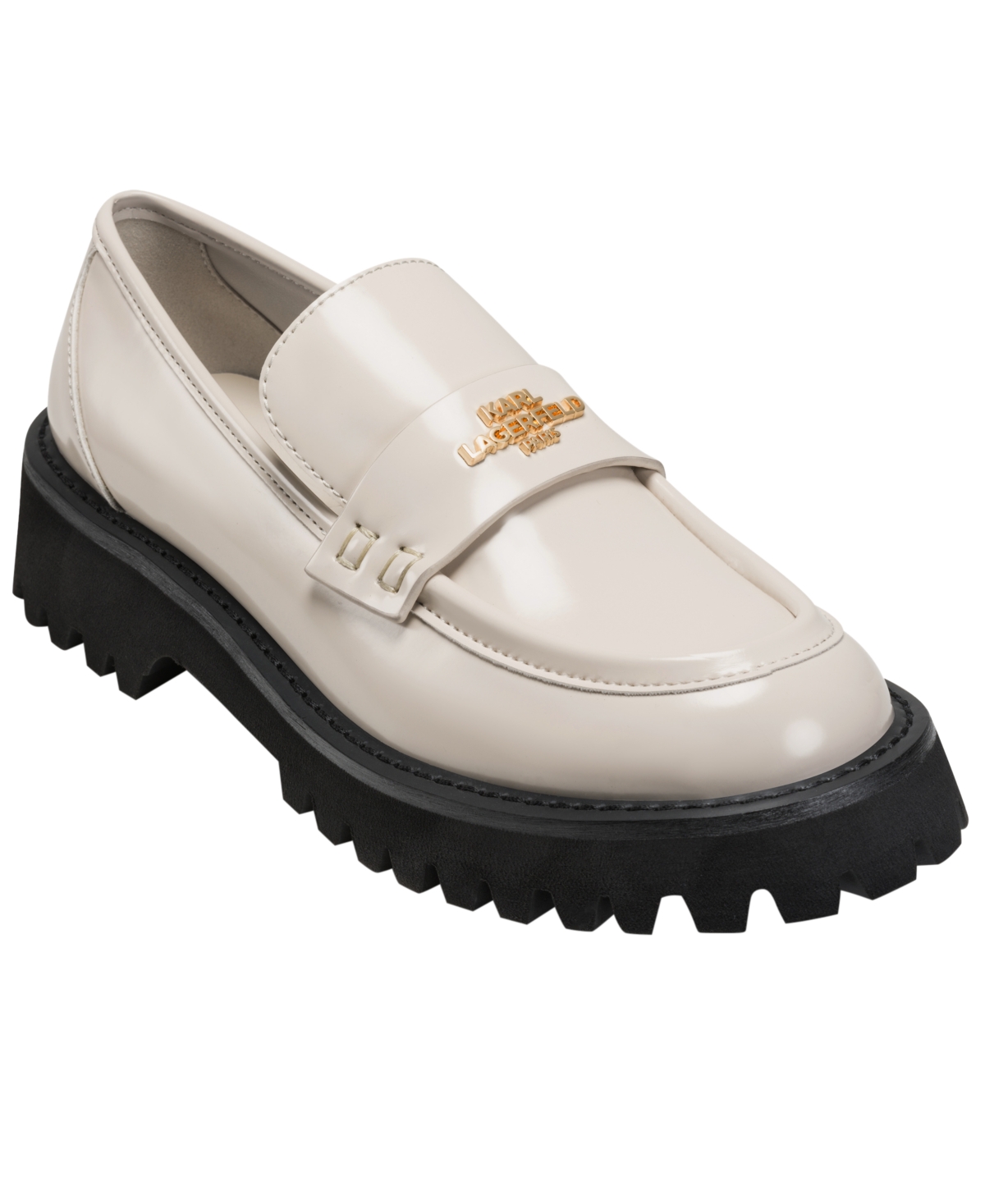 Click here for Karl Lagerfeld Paris Womens Gwen Logo Lug Loafers... prices