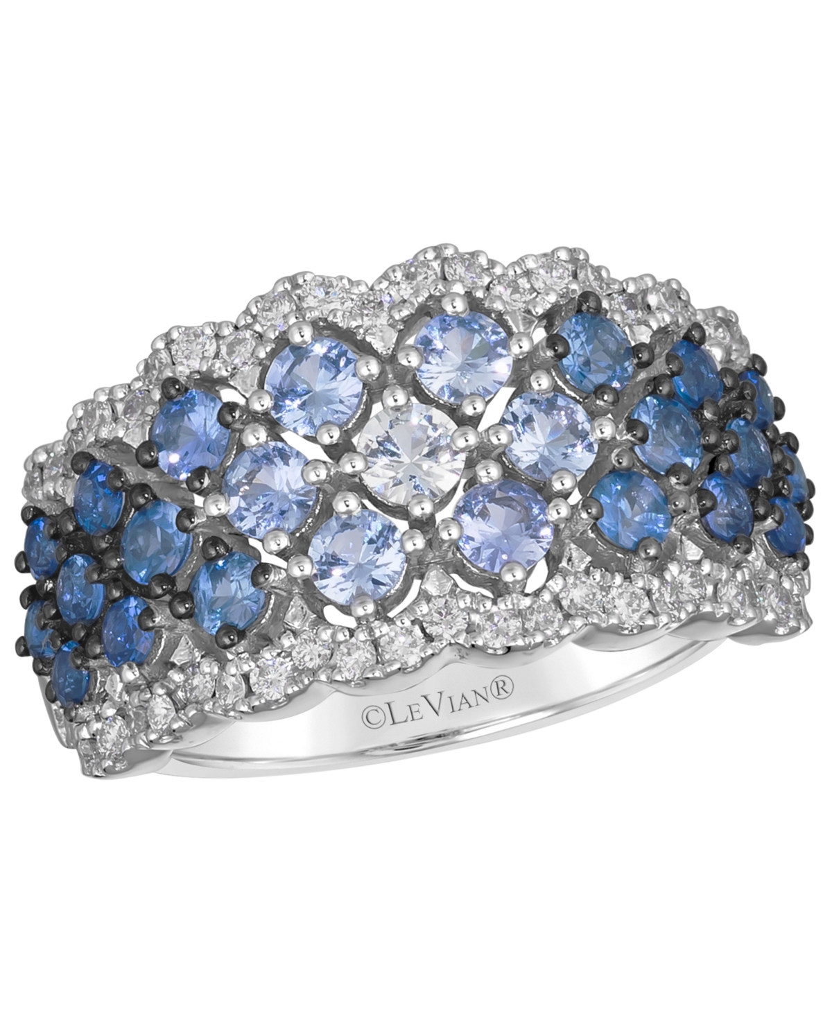 Click here for Le Vian Sapphire Ombre (1.21 ct. t.w.)  White Sapp... prices