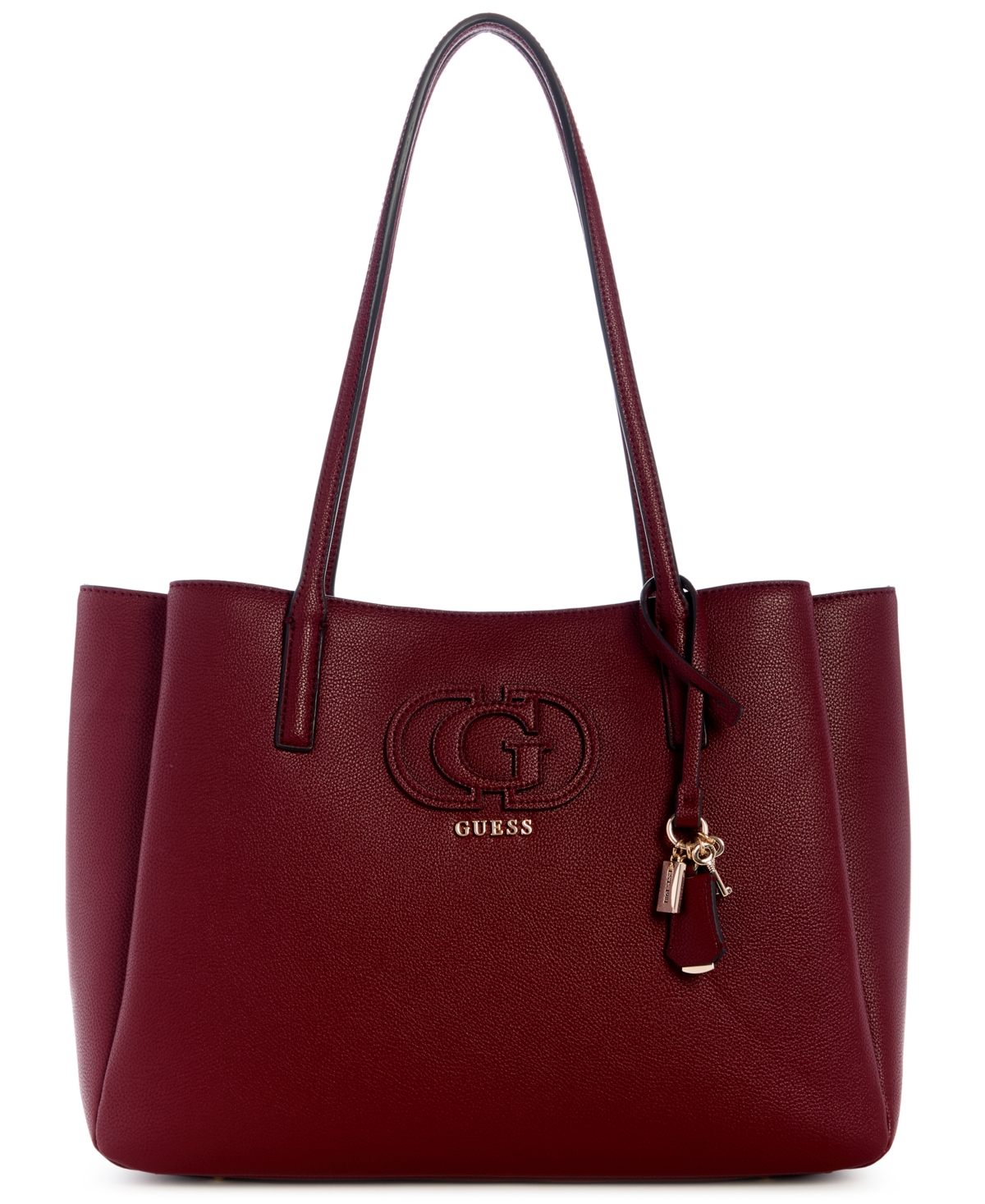 Click here for Guess Isola Multi Compartment Large Tote Bag - Bur... prices