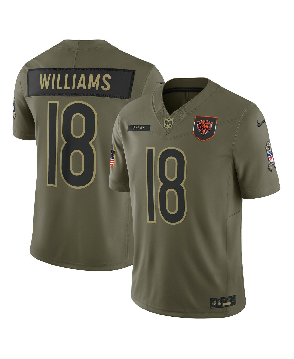 Click here for Nike Mens Caleb Williams Olive Chicago Bears 2025... prices