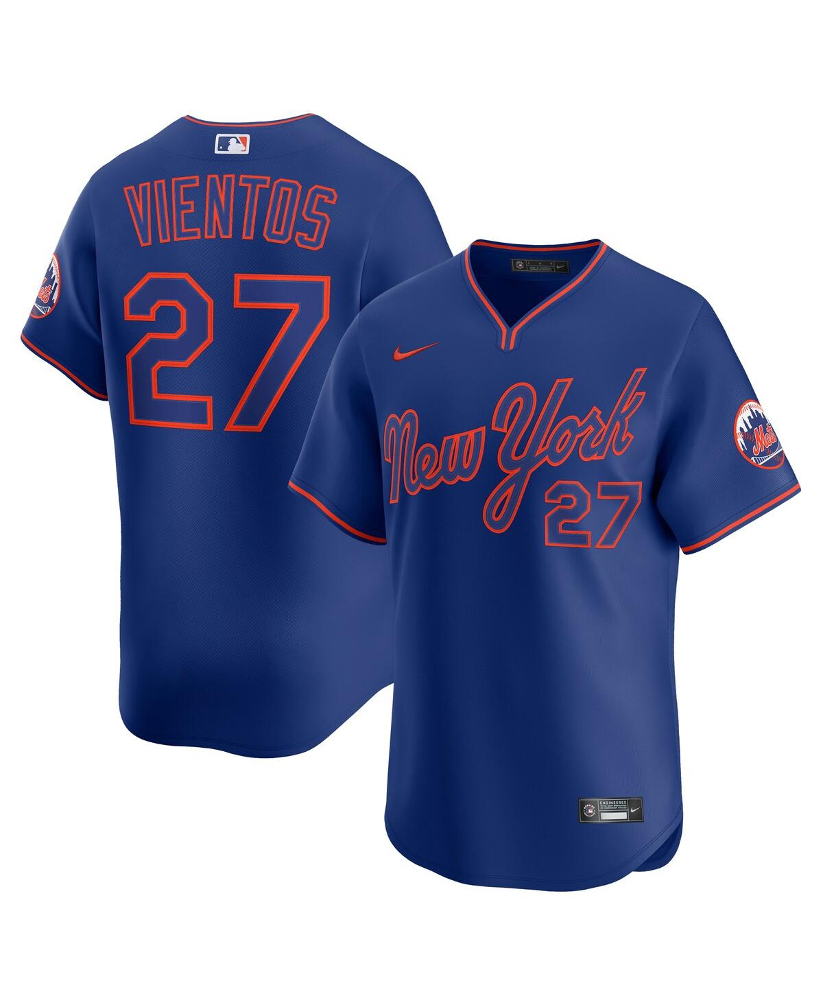 Click here for Nike Mens Mark Vientos Royal New York Mets Alterna... prices