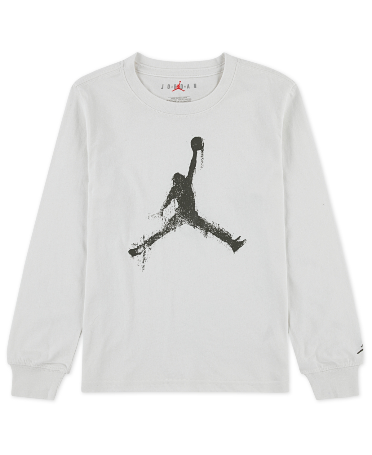 Click here for Jordan Boys 8-20 Jumpman Drips Long-Sleeve Sweatsh... prices