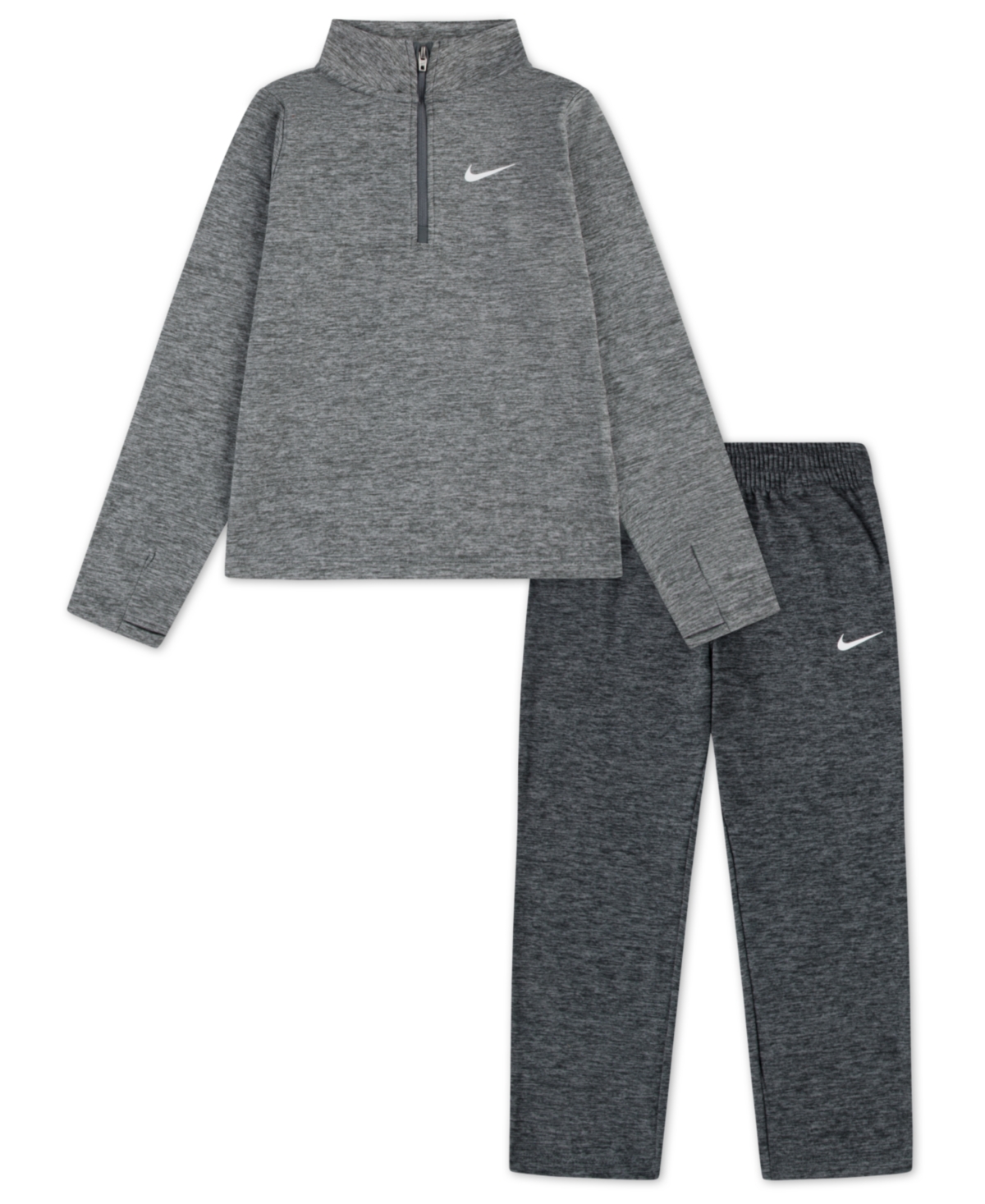 Click here for Nike Boys 4-7 2-Piece Quarter-Zip Sunset Fleece T-... prices
