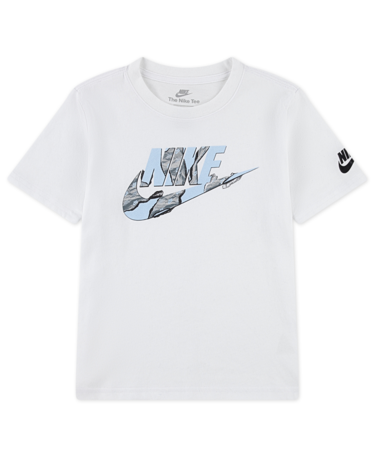 Click here for Nike Boys 2T-7 Unwrapped Futura Crewneck T-Shirt -... prices