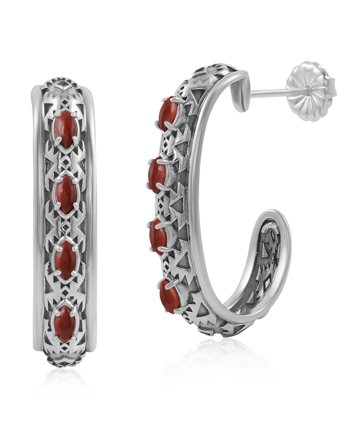 Click here for American West Jewelry Sterling Silver Red Jasper P... prices