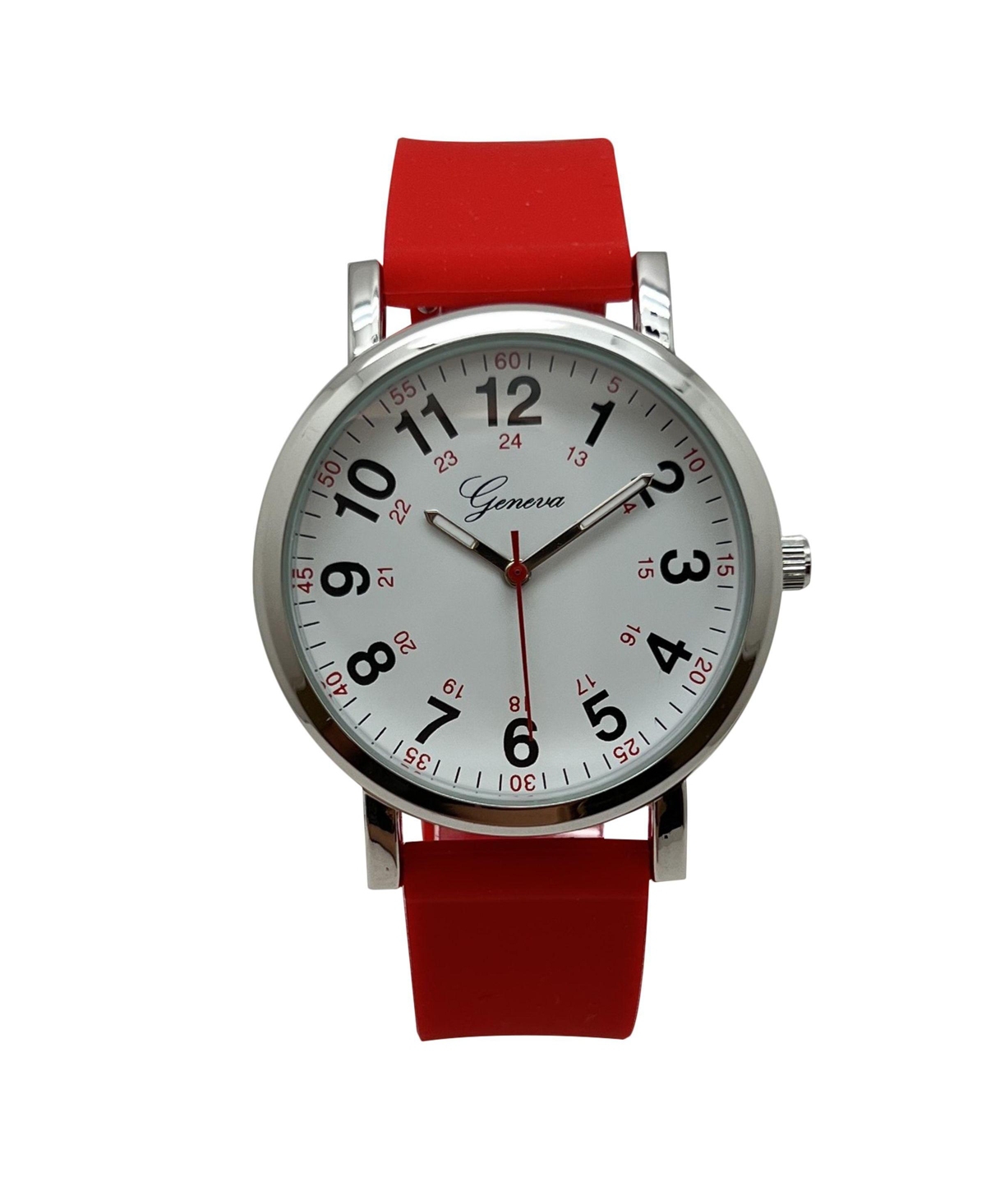 Click here for Olivia Pratt Red Easy-Read Nurse Watch with Silico... prices