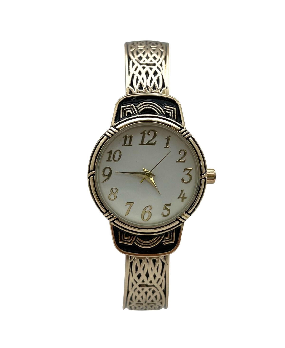 Click here for Olivia Pratt Elegant Metallic and Detailed Round F... prices