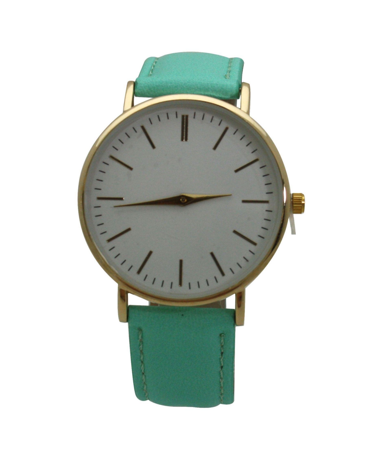 Click here for Olivia Pratt Mint Minimalist Leather Strap Watch -... prices
