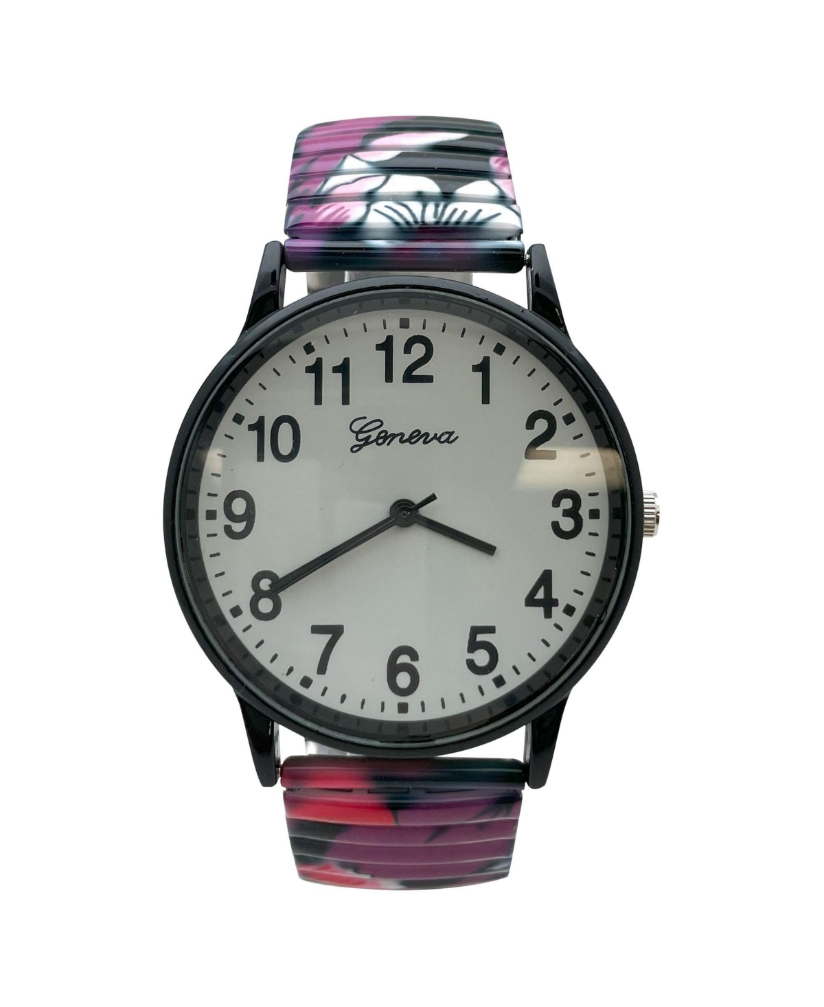 Click here for Olivia Pratt Black Purple Big Dial Easy Reader Wat... prices