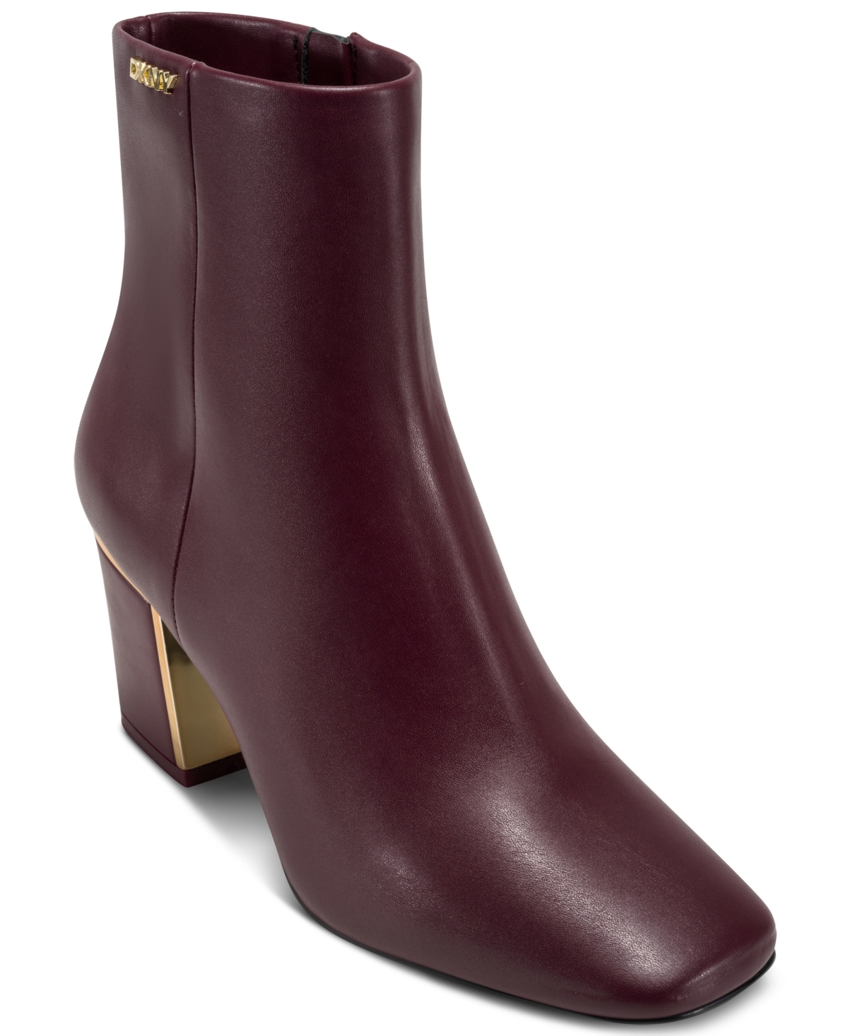 Click here for Dkny Womens Cianna Heeled Booties - Burgundy prices