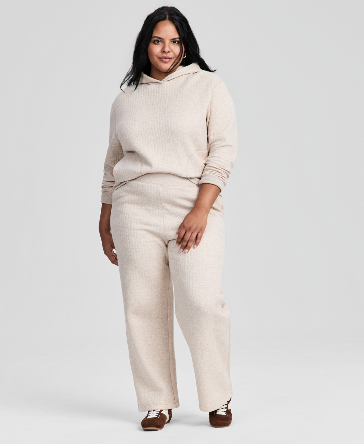 Click here for And Now This Trendy Plus Quilted Lounge Pants  Mac... prices