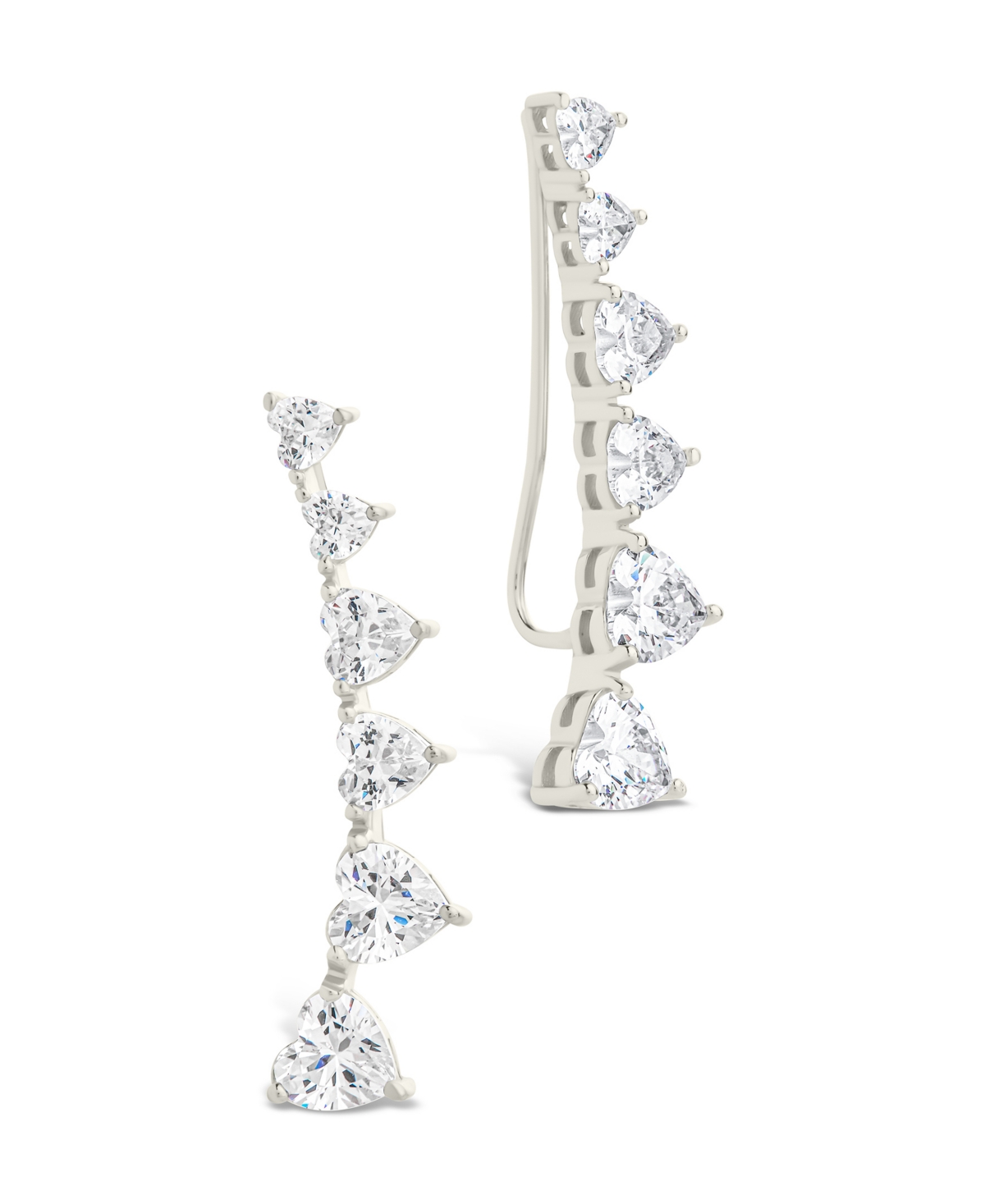 Click here for Sterling Forever Sterling Silver Jillian Cz Heart... prices