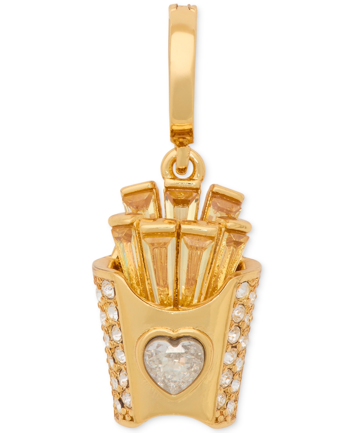 Click here for kate spade new york Cubic Zirconia Fries Charm - C... prices