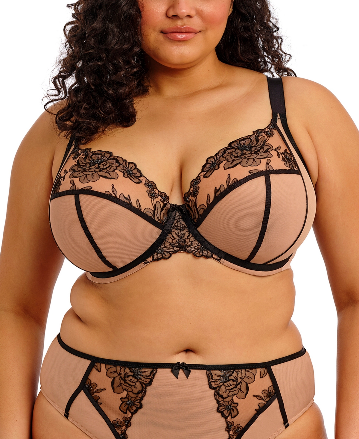 Click here for Elomi Womens Teagan Full-Figure Underwire Plunge B... prices