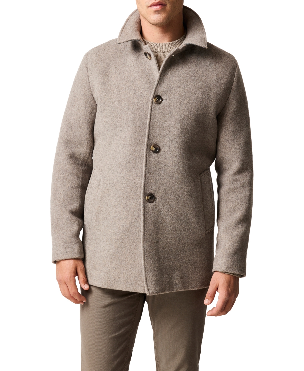 Click here for Rodd & Gunn Mens Fitchett Classic Coat - Natural prices