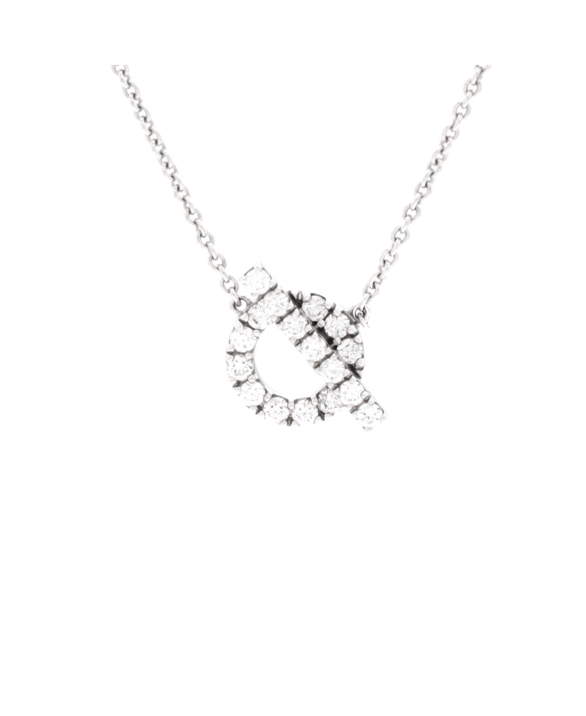 Click here for Pre-Owned Hermes Finesse Pendant Necklace - 18k wh... prices