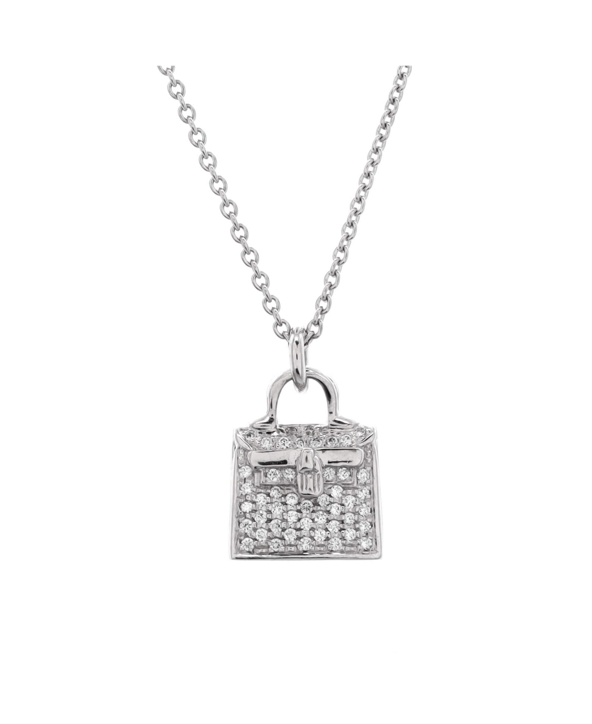 Click here for Pre-Owned HERMES Kelly Amulette Pendant Necklace -... prices
